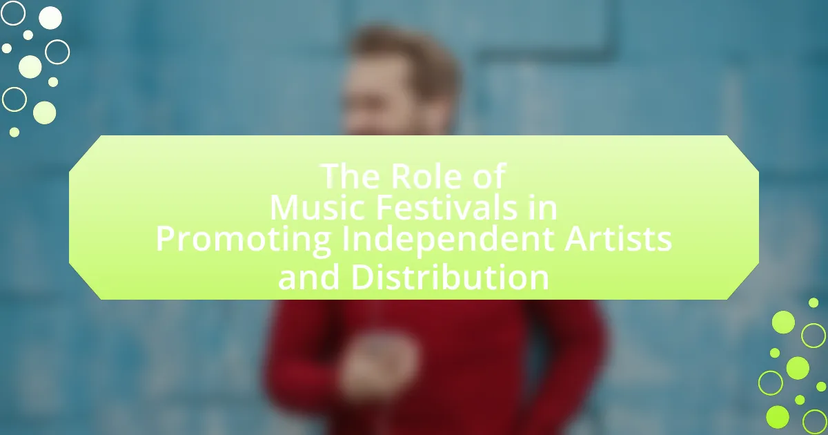 The Role of Music Festivals in Promoting Independent Artists and ...